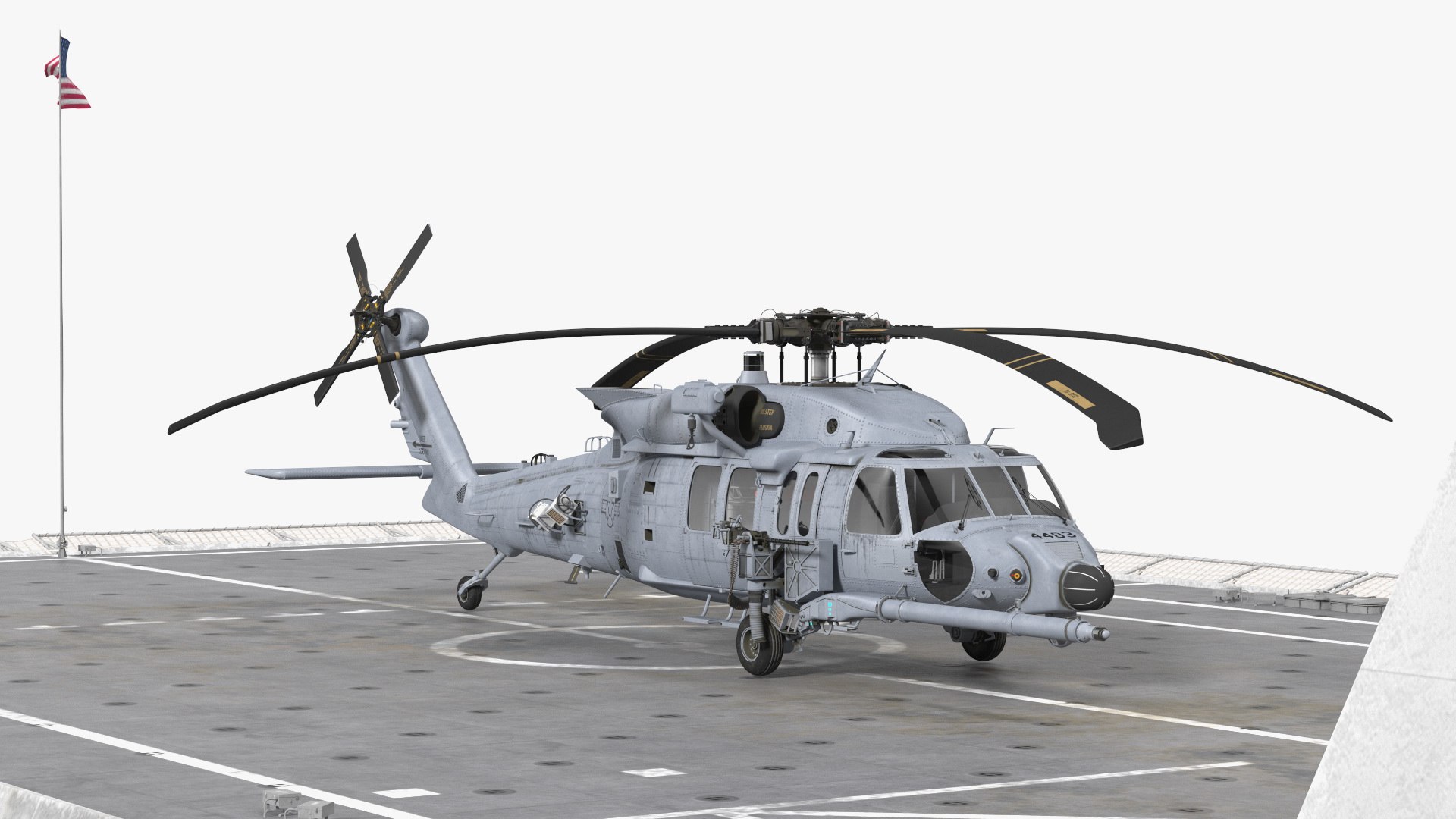 3D USS Independence LCS With Helicopter - TurboSquid 1876001