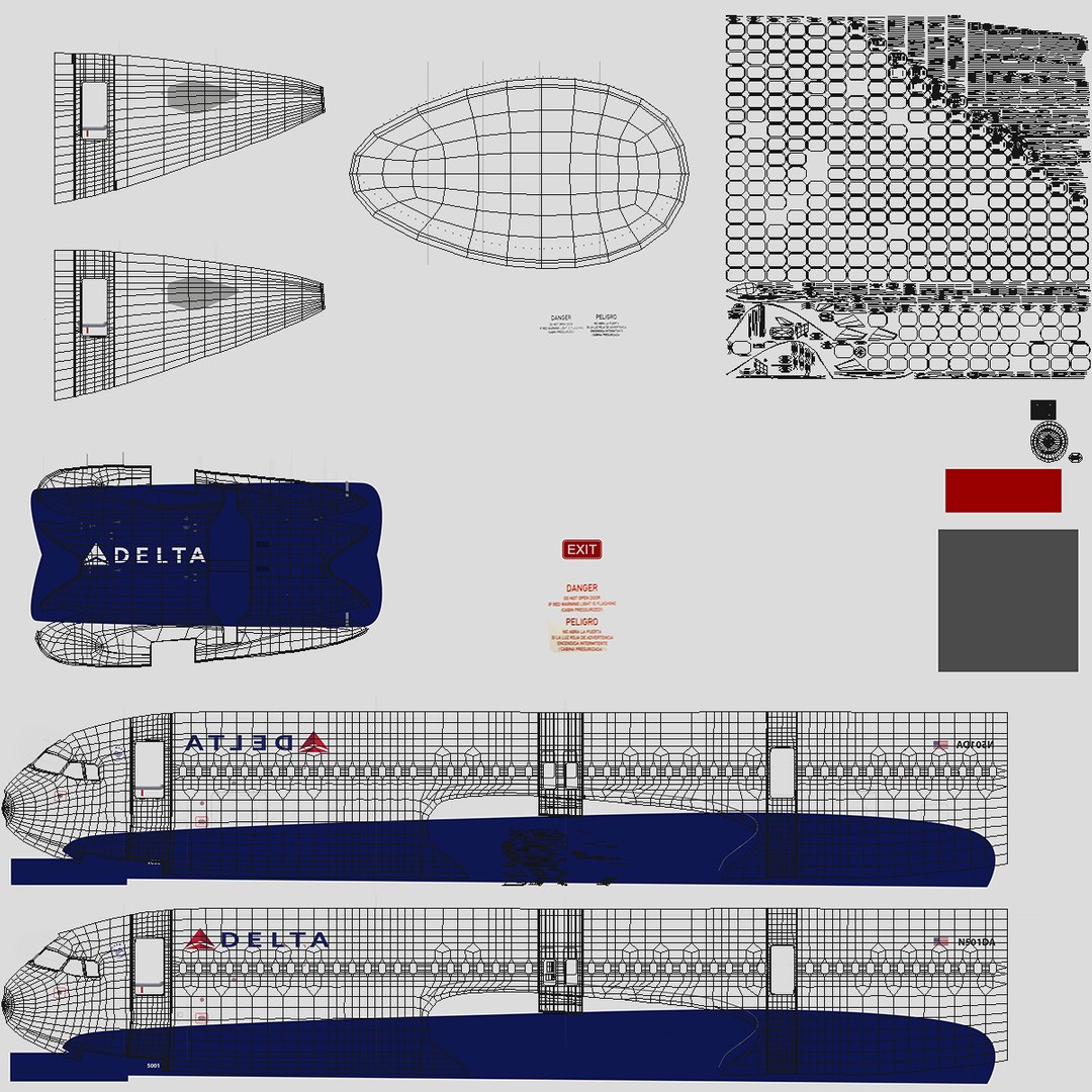 Airbus A321 Neo Delta Model - TurboSquid 1436549