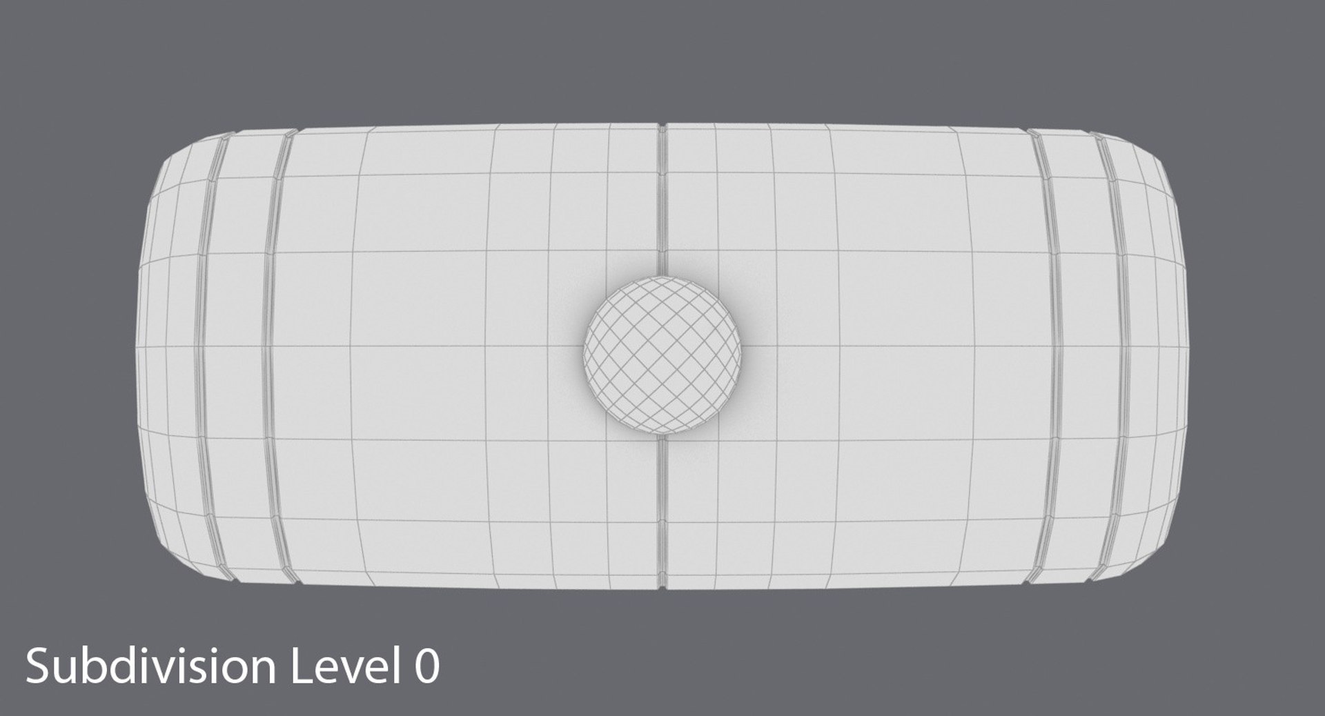 Vintage Wooden Mallet 3d Max