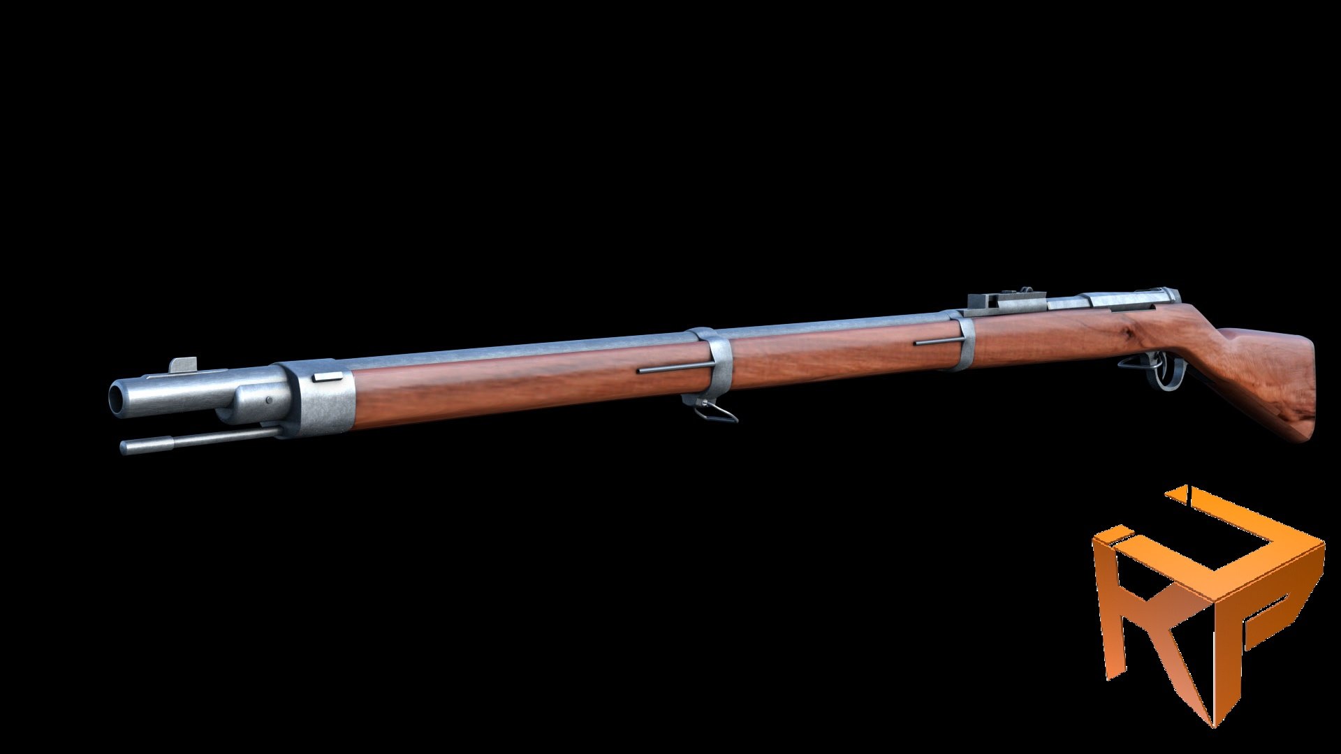 Mauser 1887 Model - TurboSquid 1191275