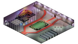3D nightclub disco bar model - TurboSquid 1380536