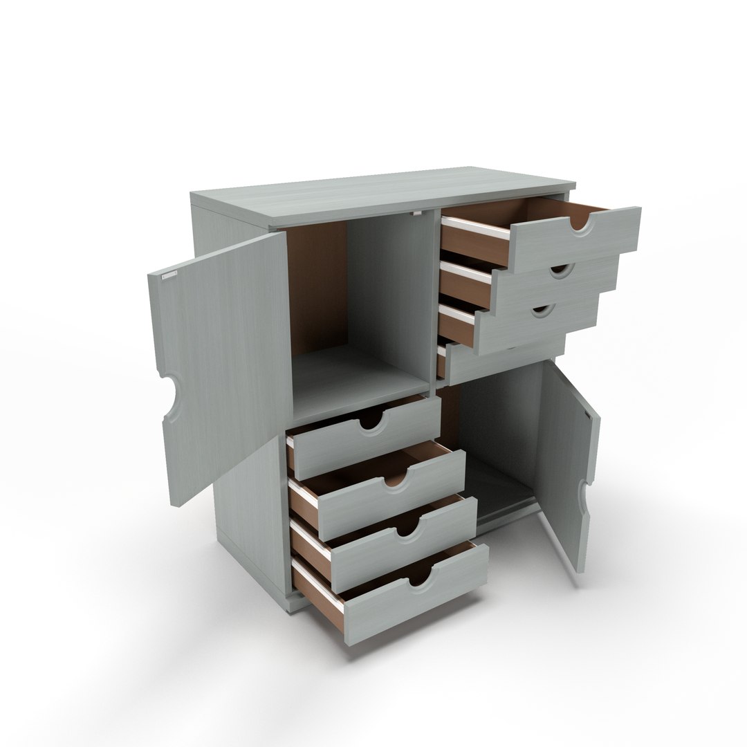 3D Commode Model - TurboSquid 1214333