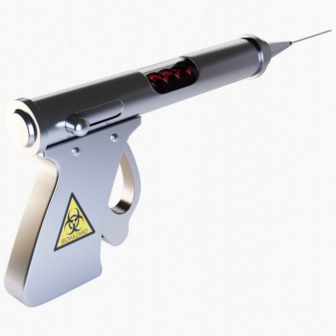 Syringe Gun Model - TurboSquid 2022482