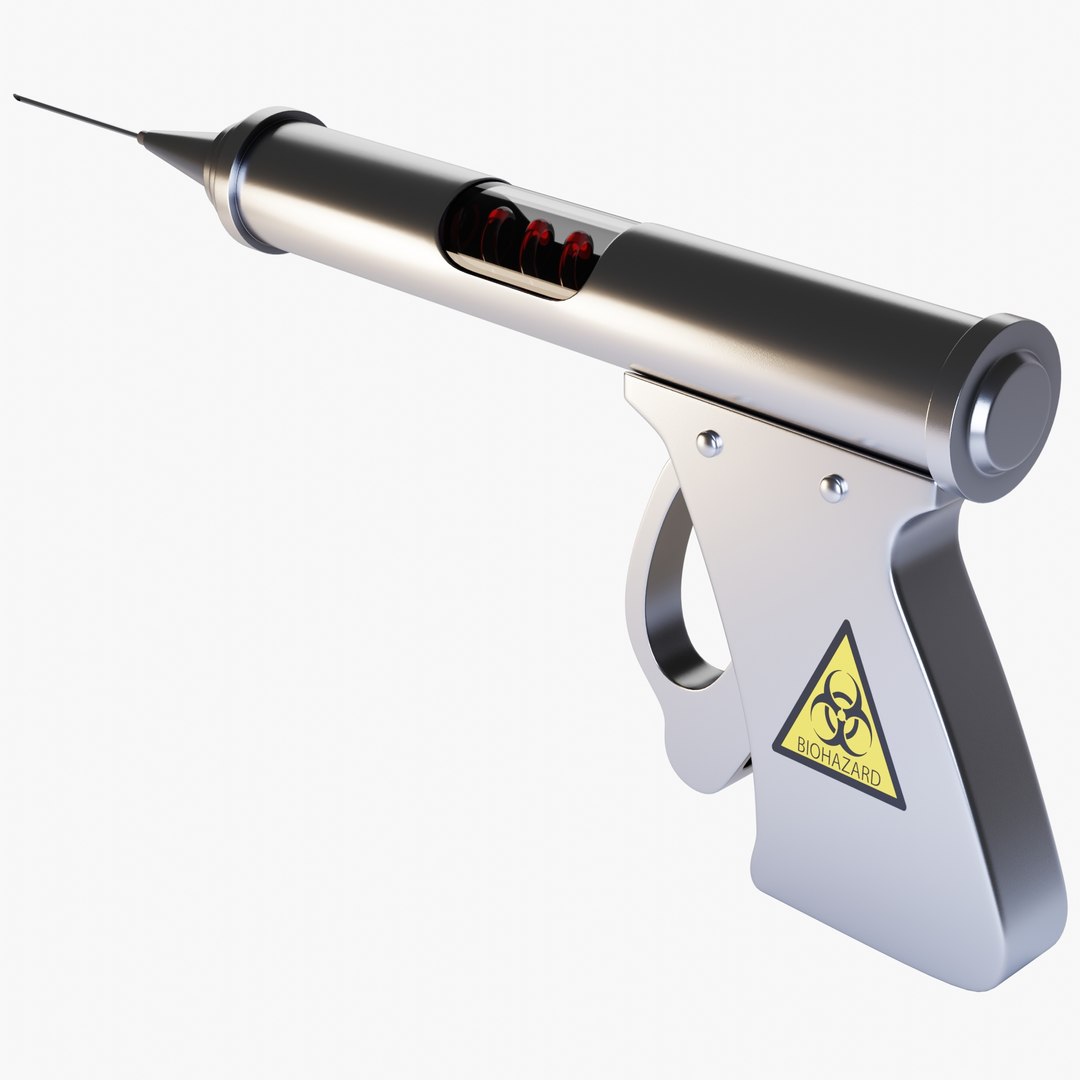 Syringe Gun Model - TurboSquid 2022482