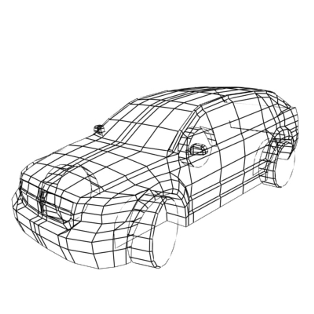 3d model dodge caliber