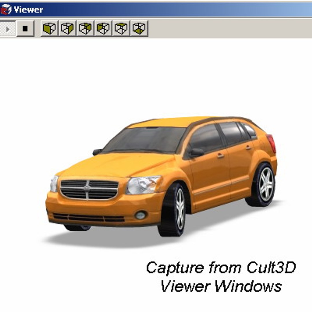 3d model dodge caliber
