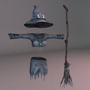 Witch 3D Models for Download | TurboSquid