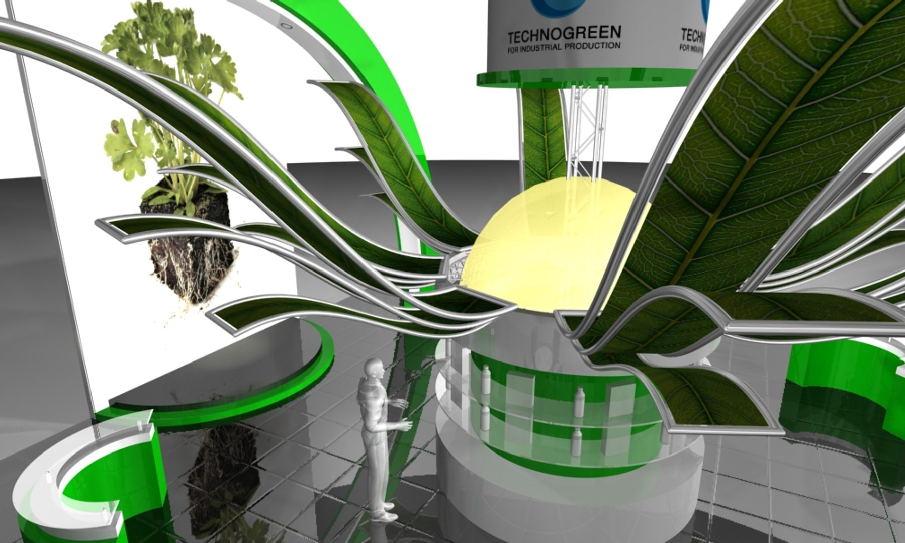 Agricultural Exhibition Booth 3d Max