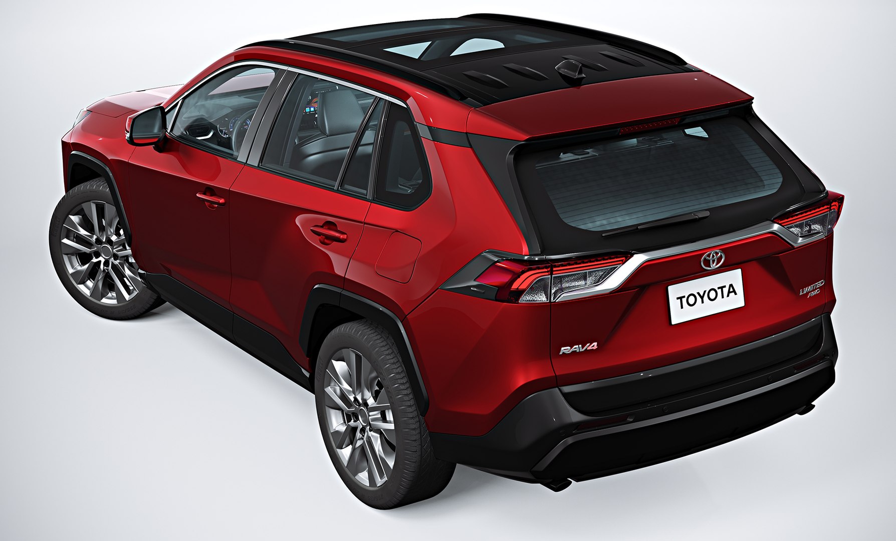 2019 Toyota Rav4 3D Model - TurboSquid 1327497