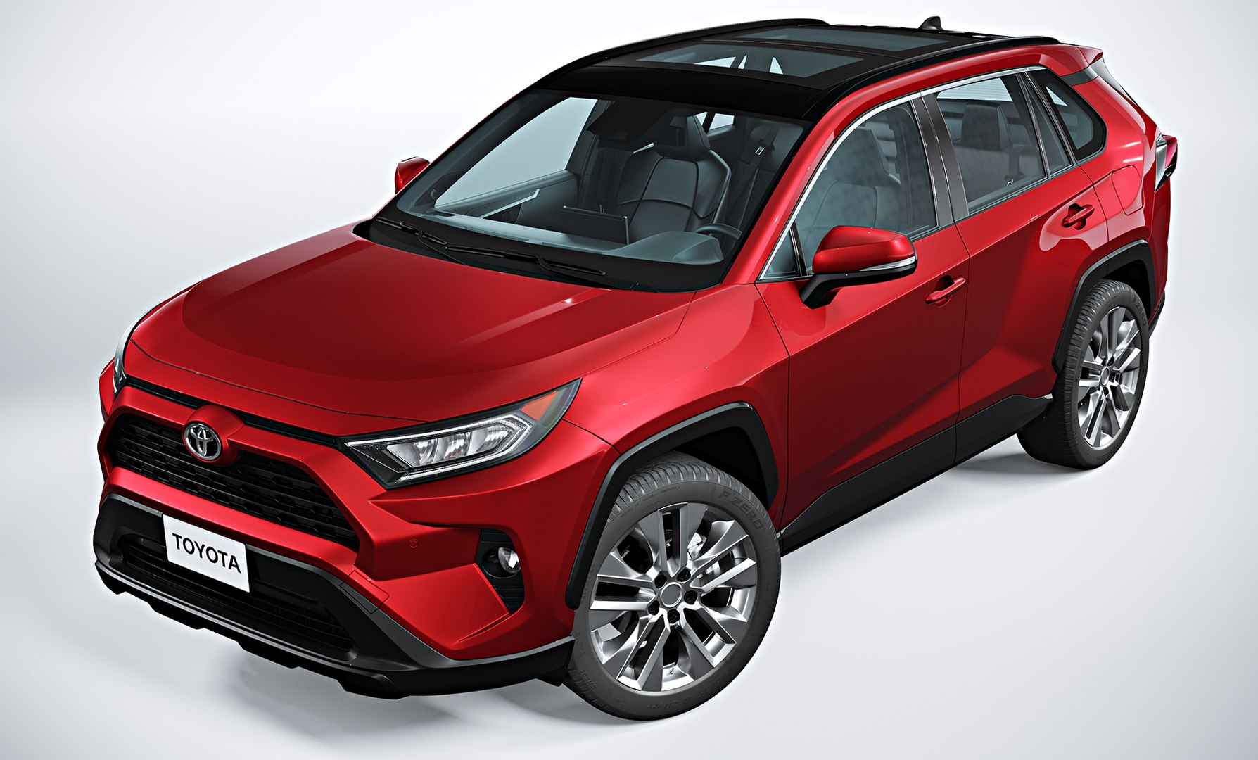 2019 Toyota Rav4 3D Model - TurboSquid 1327497