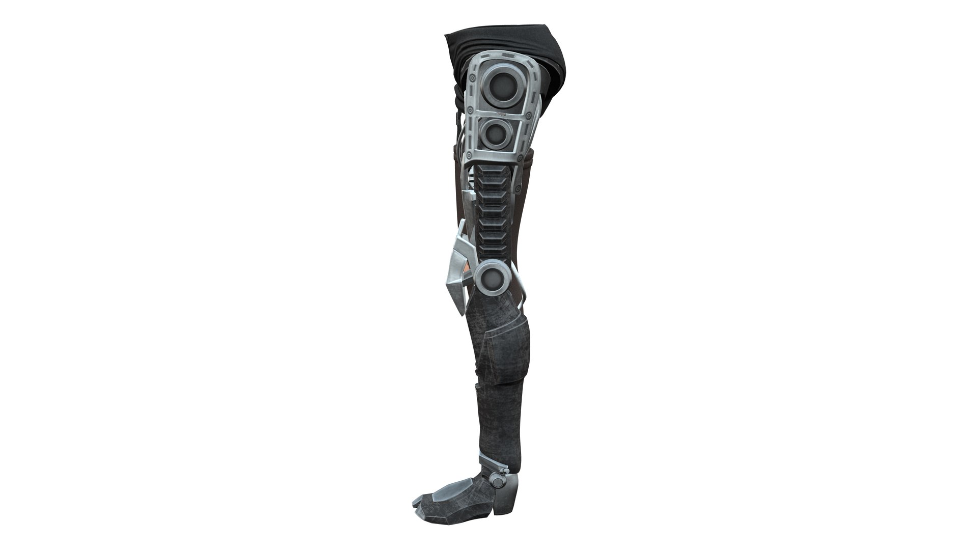 Shorts W Robotic Leg And Stockings 3D Model - TurboSquid 2006355