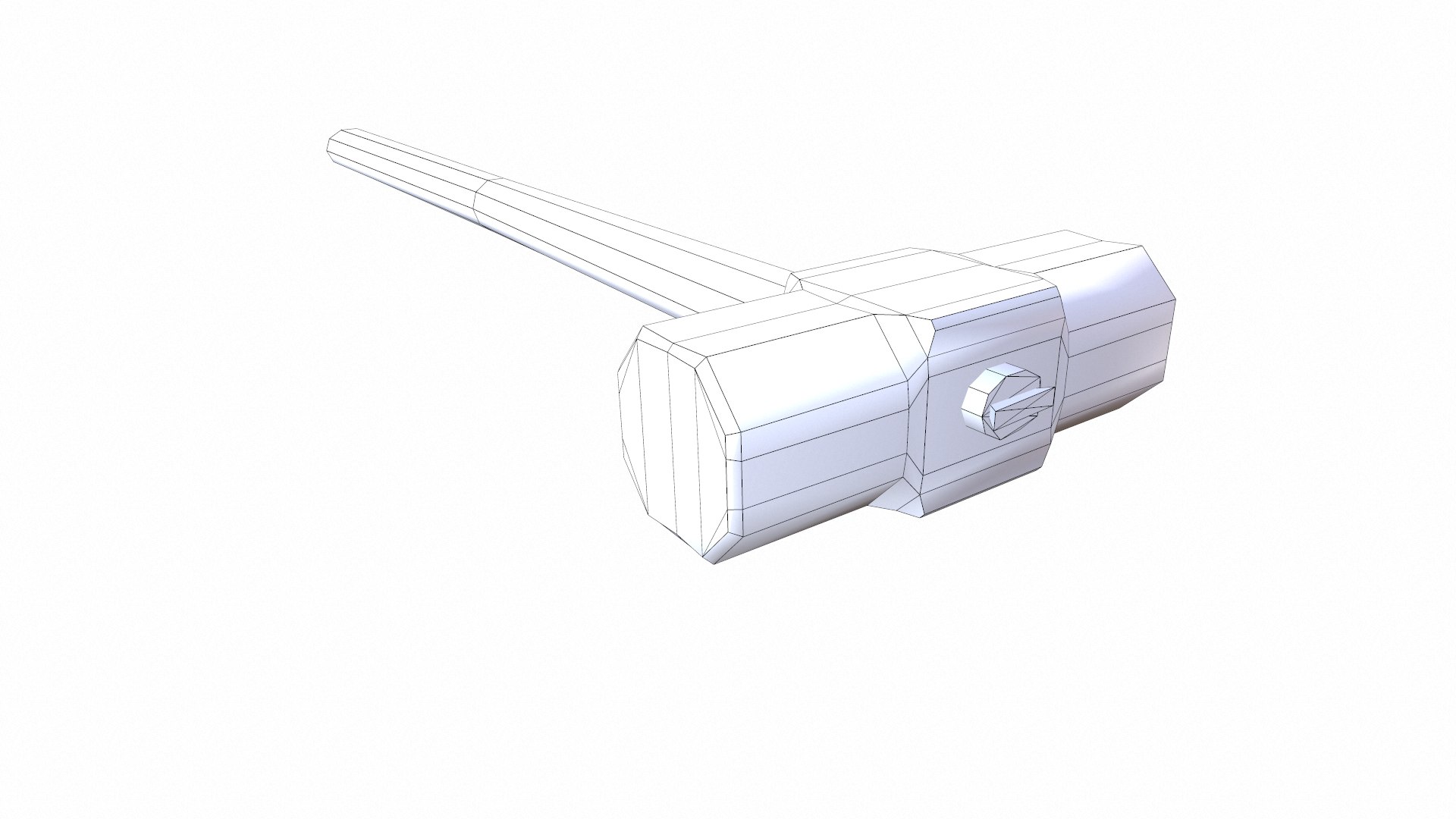 3D Hammer - TurboSquid 2324162