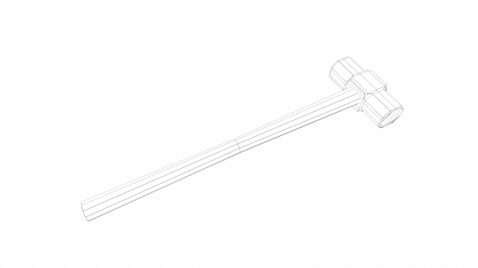 3D Hammer - TurboSquid 2324162