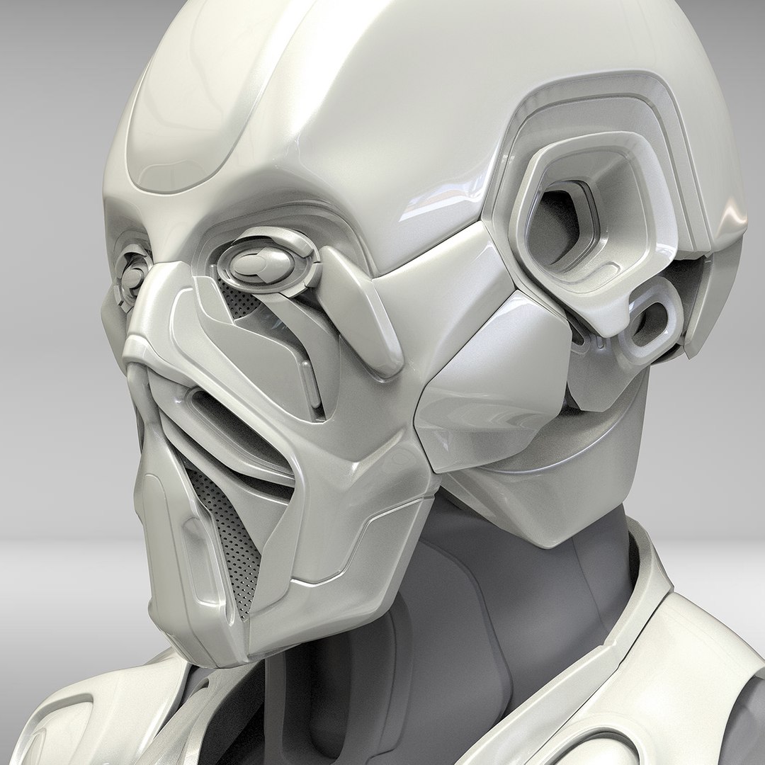 3D Cyborg Sci-fi Character Model - TurboSquid 1218636