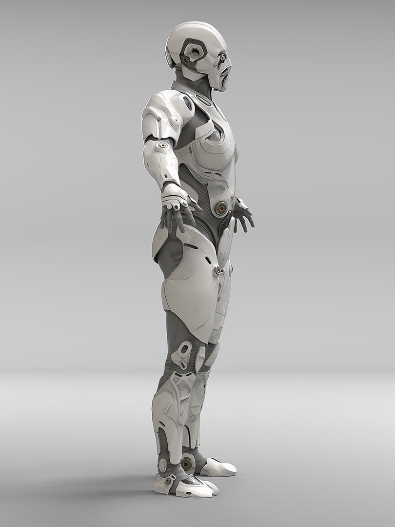 3D Cyborg Sci-fi Character Model - TurboSquid 1218636