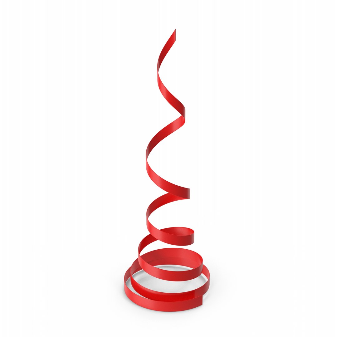 3D Curly Ribbons Collection - TurboSquid 1914123