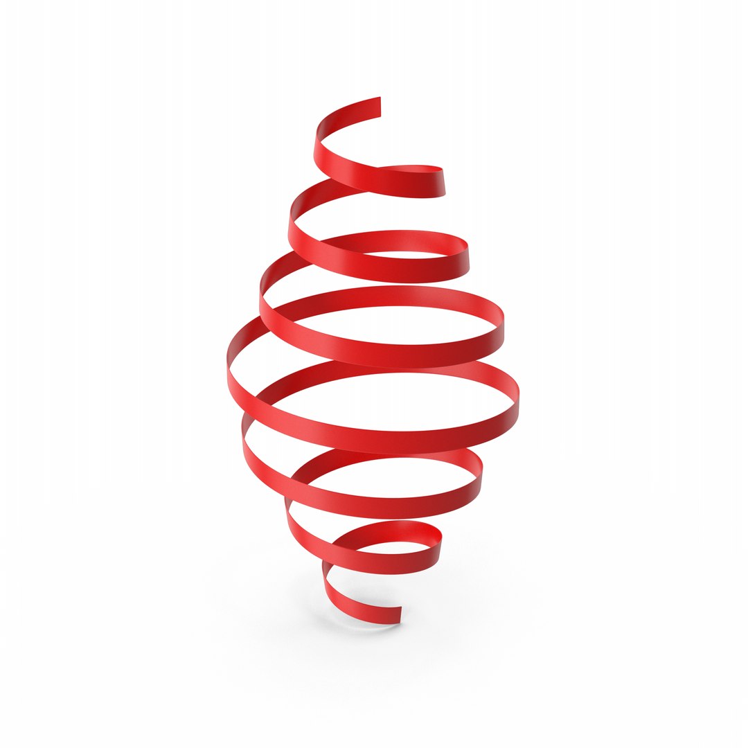 3D Curly Ribbons Collection - TurboSquid 1914123