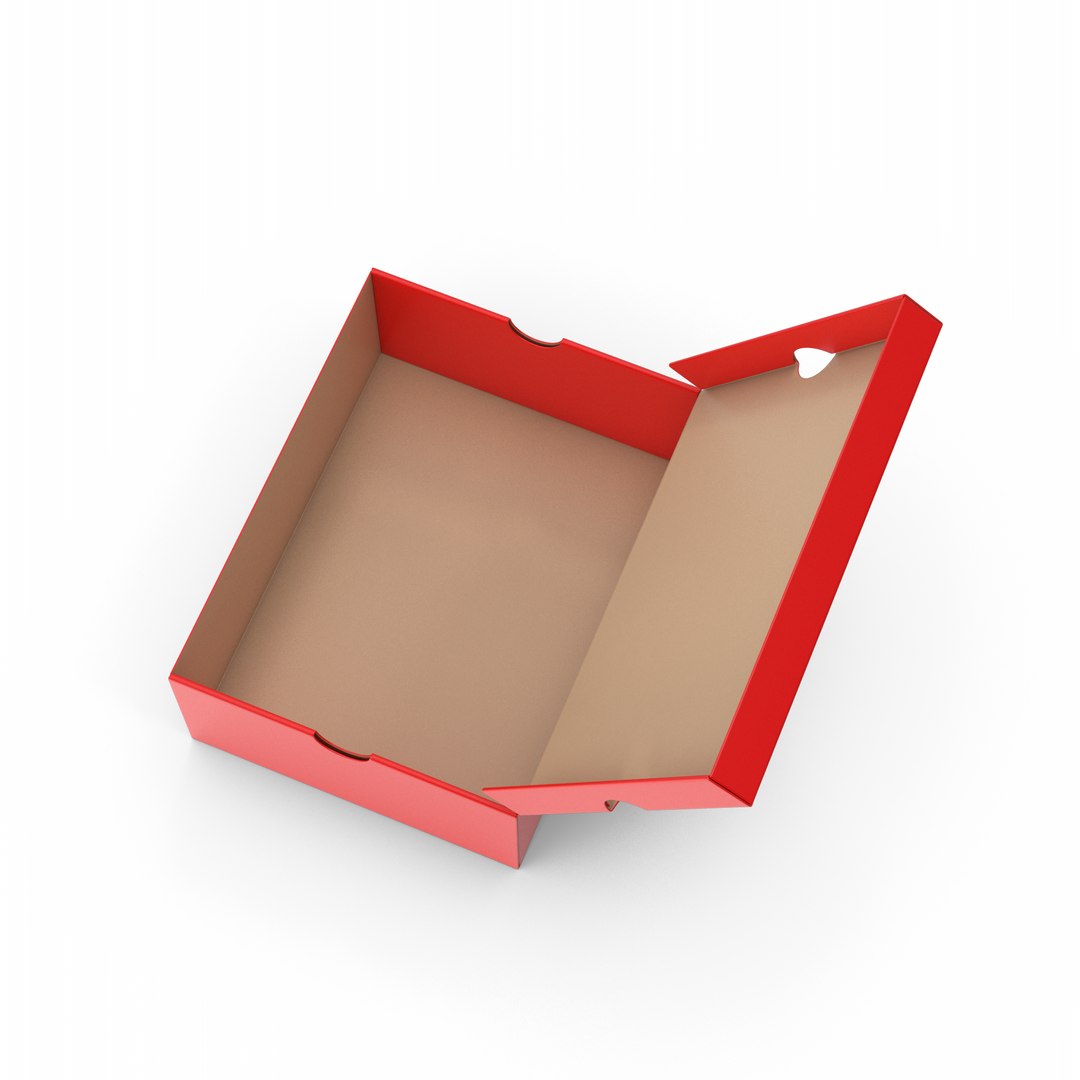 3D Red Shoe Box model - TurboSquid 2168521