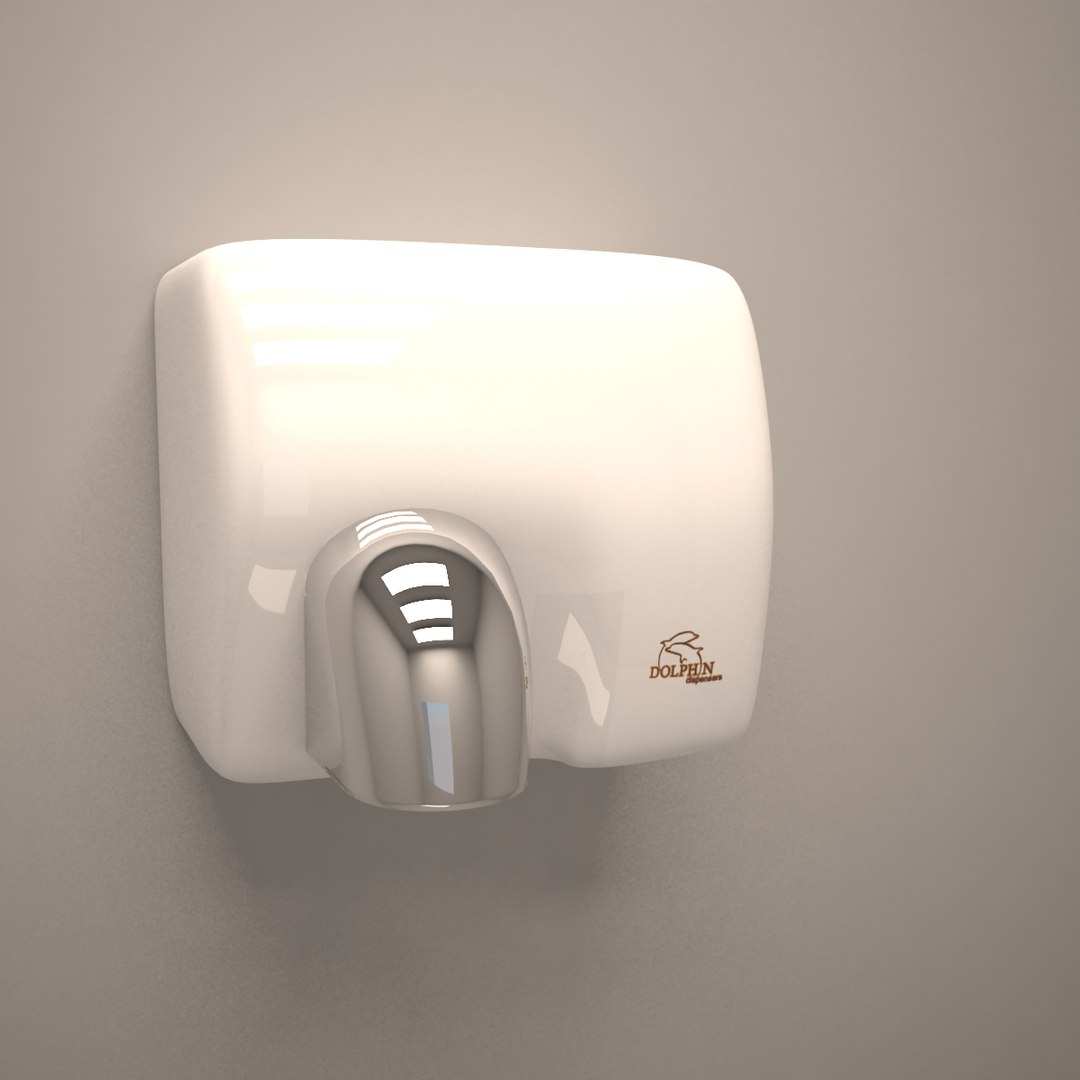 3d Max Dolphin Hand Dryer