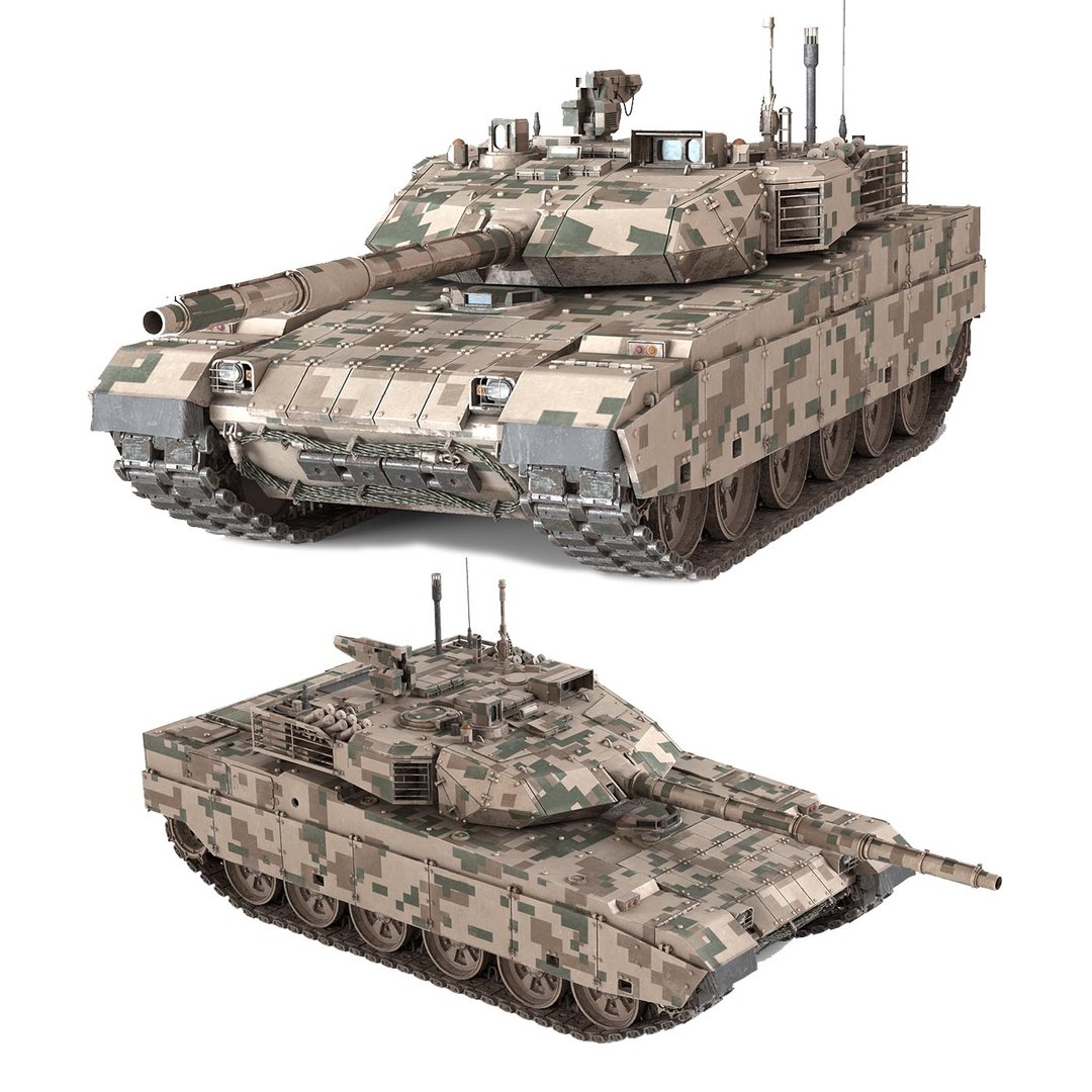 Norinco VT 4 Main Battle Tank Model - TurboSquid 2268552