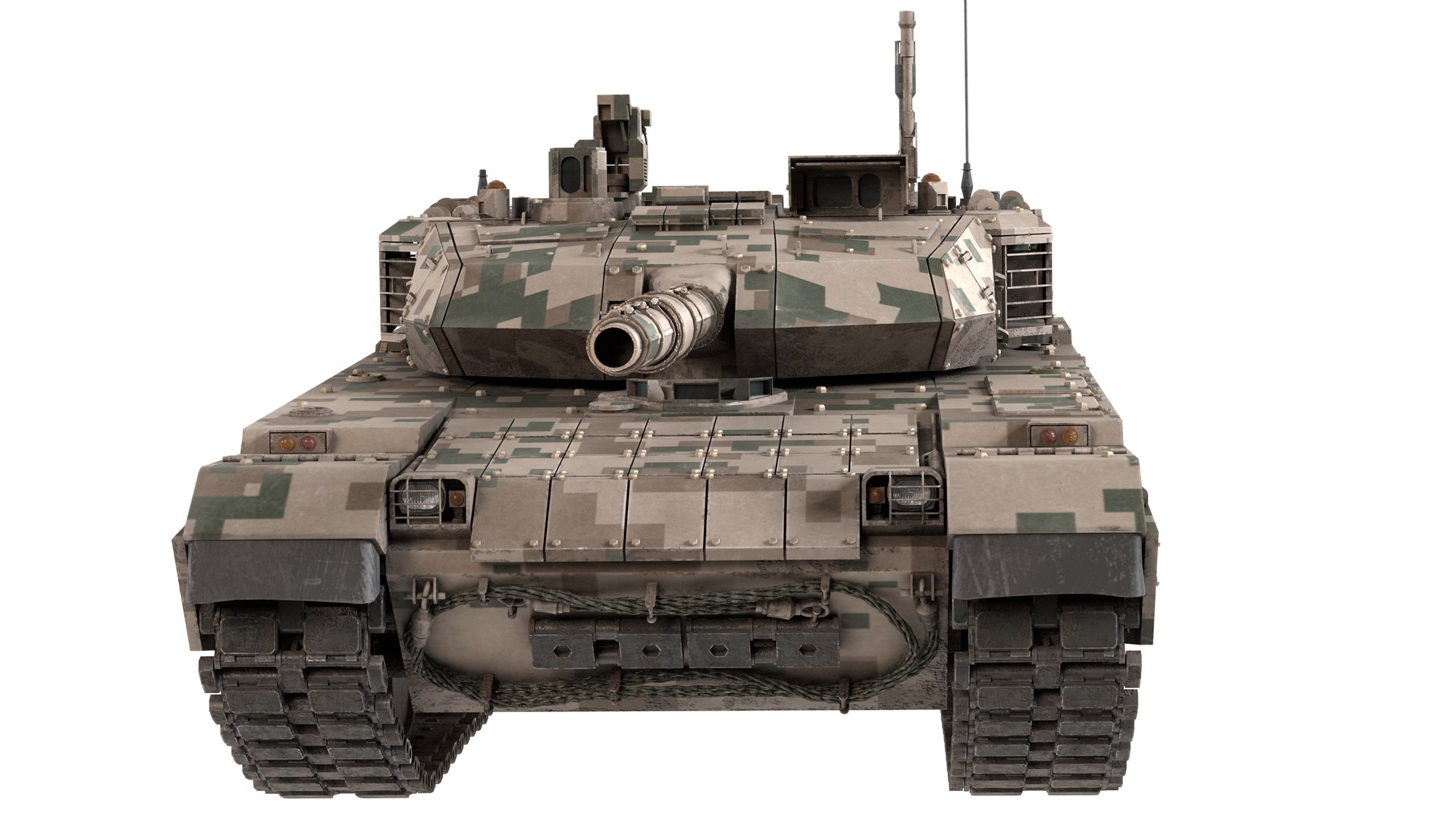 Norinco VT 4 Main Battle Tank Model - TurboSquid 2268552