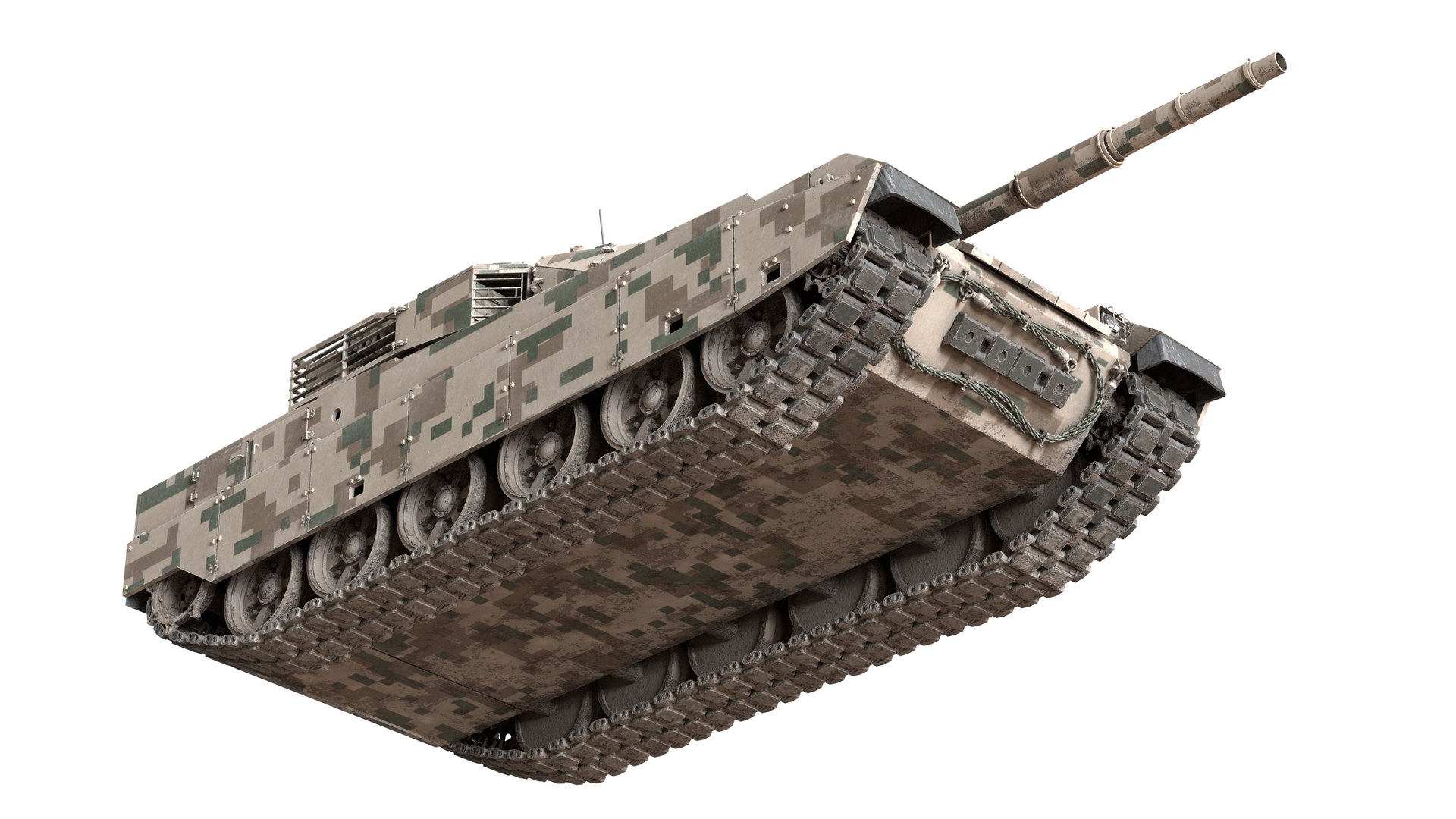 Norinco VT 4 Main Battle Tank Model - TurboSquid 2268552