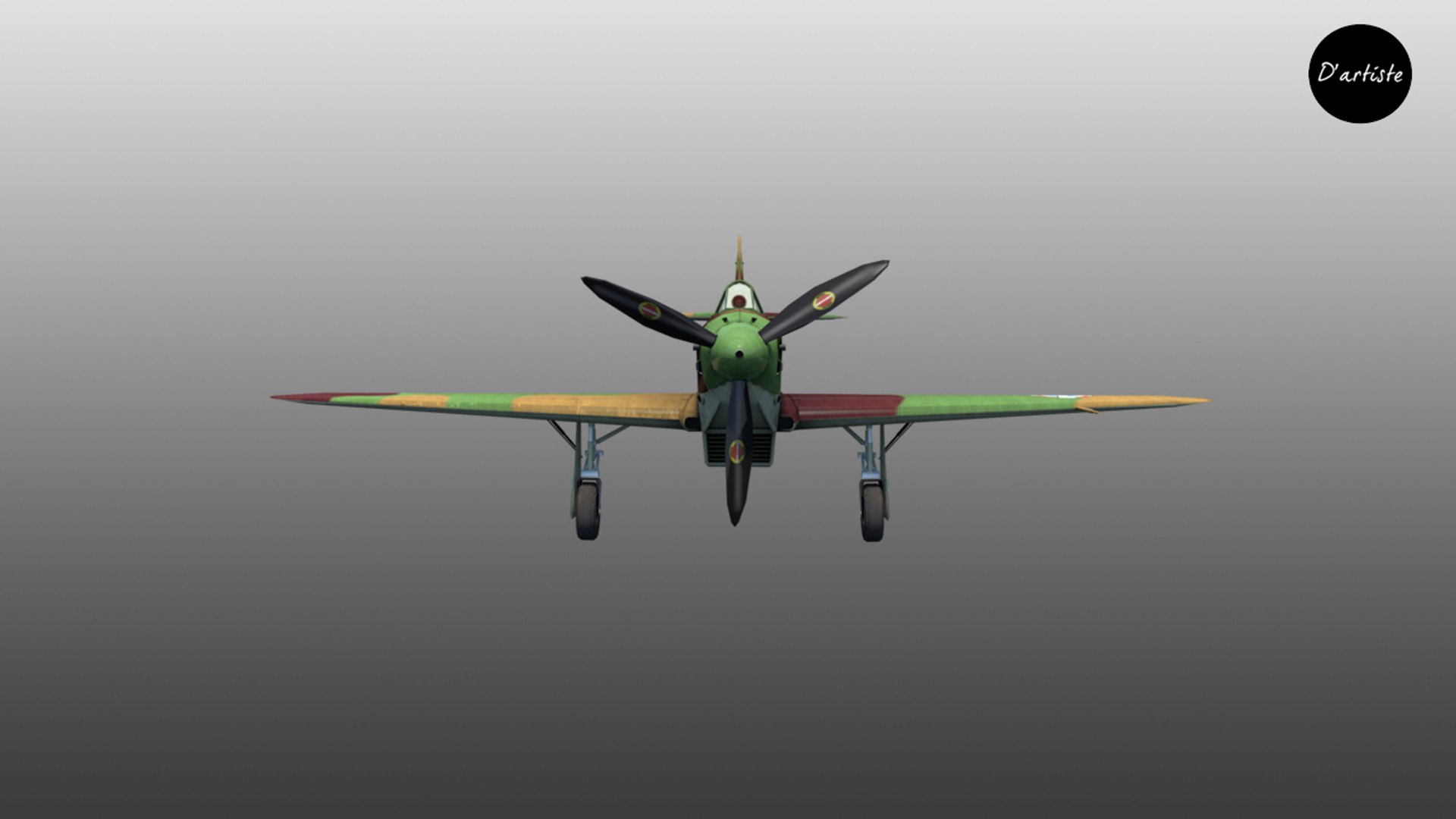 3D Ik-3 Rogozarski Fighter | 1143250 | TurboSquid