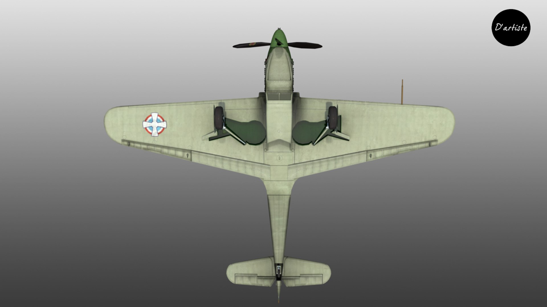 3D Ik-3 Rogozarski Fighter | 1143250 | TurboSquid