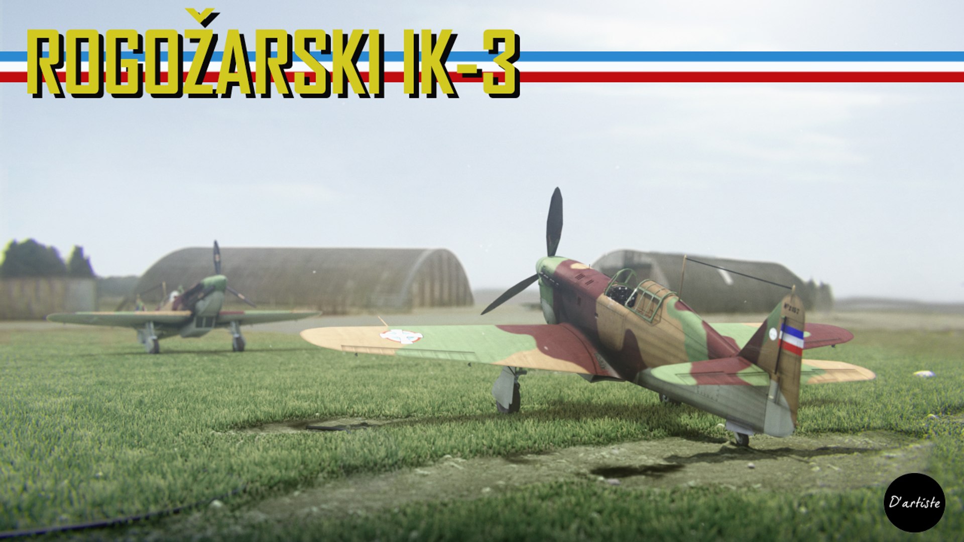 3D Ik-3 Rogozarski Fighter | 1143250 | TurboSquid