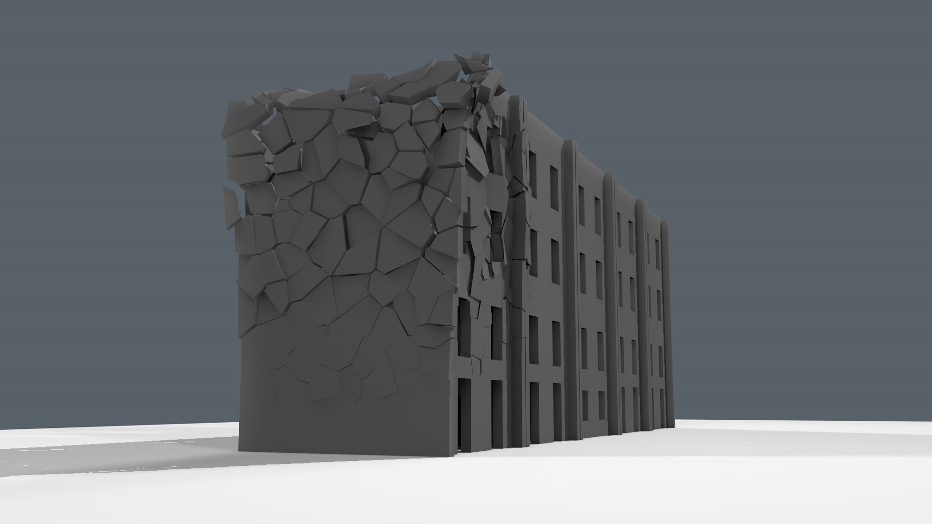 Building Collapse 3D - TurboSquid 1535404