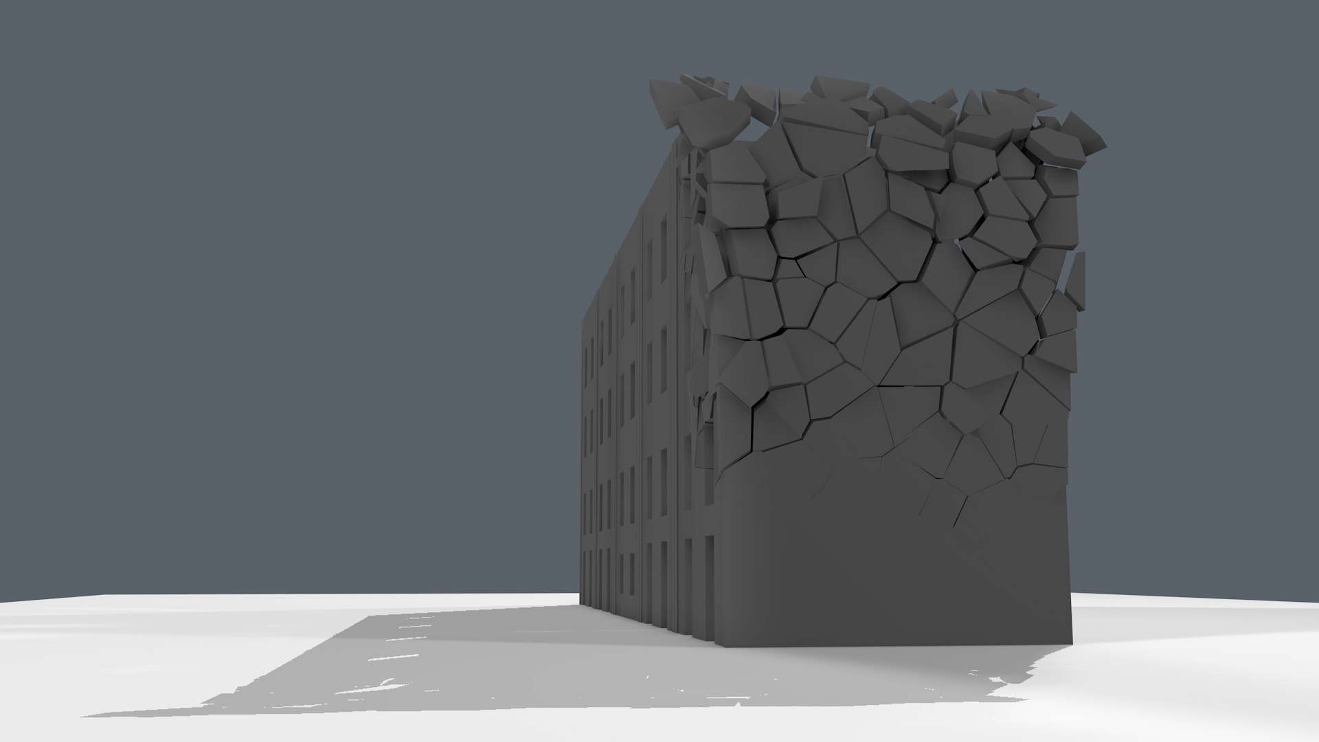 Building Collapse 3D - TurboSquid 1535404
