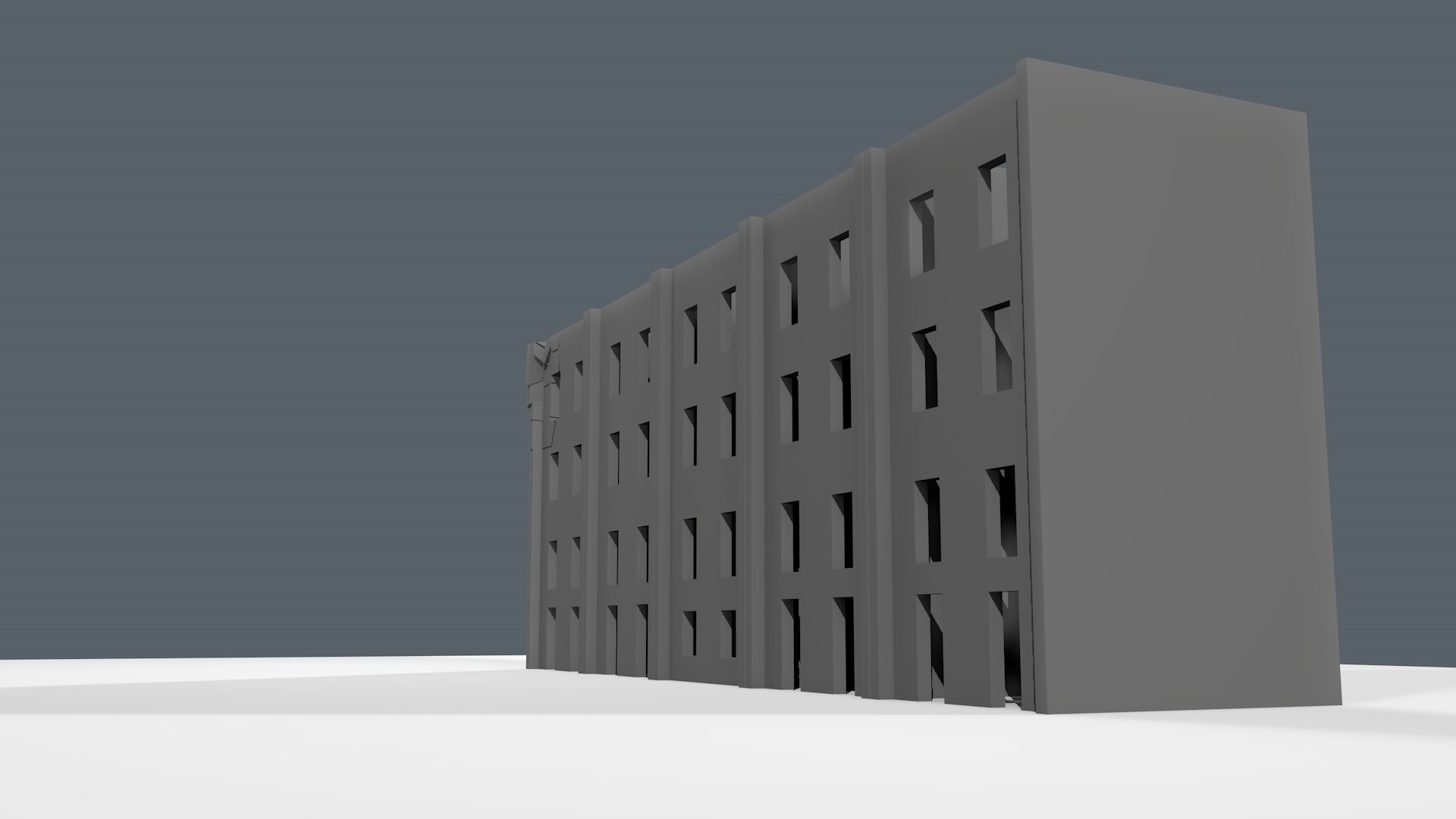 Building Collapse 3D - TurboSquid 1535404