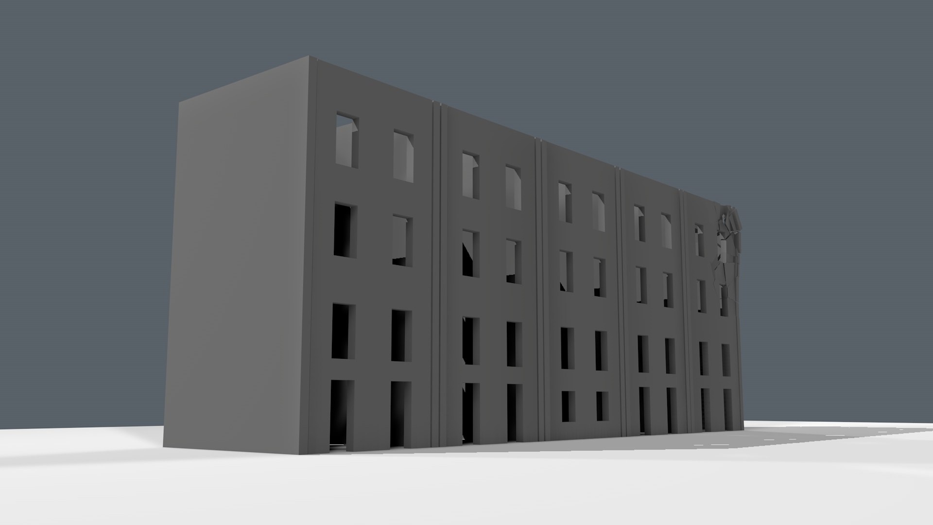 Building Collapse 3D - TurboSquid 1535404