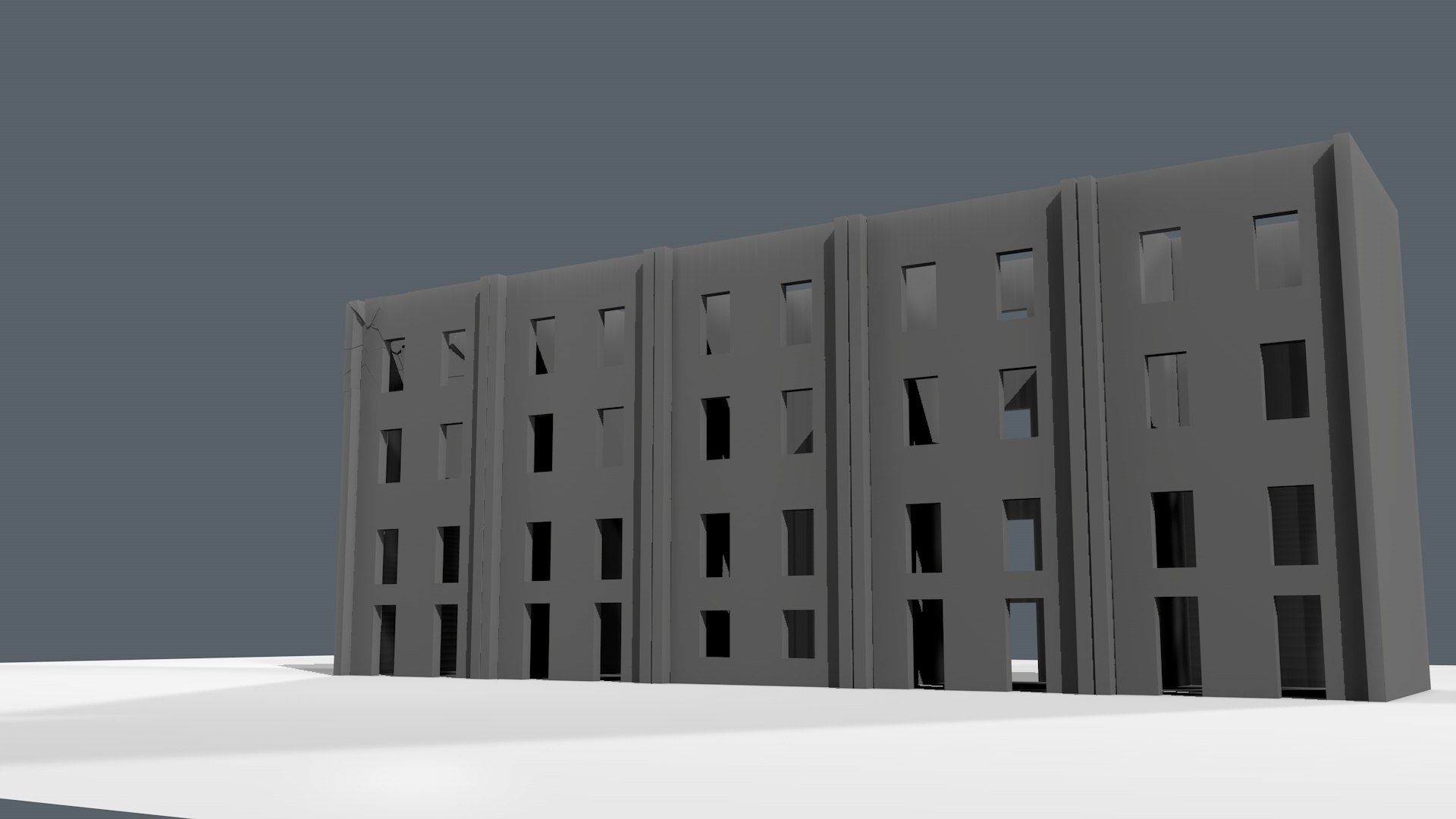 Building Collapse 3D - TurboSquid 1535404