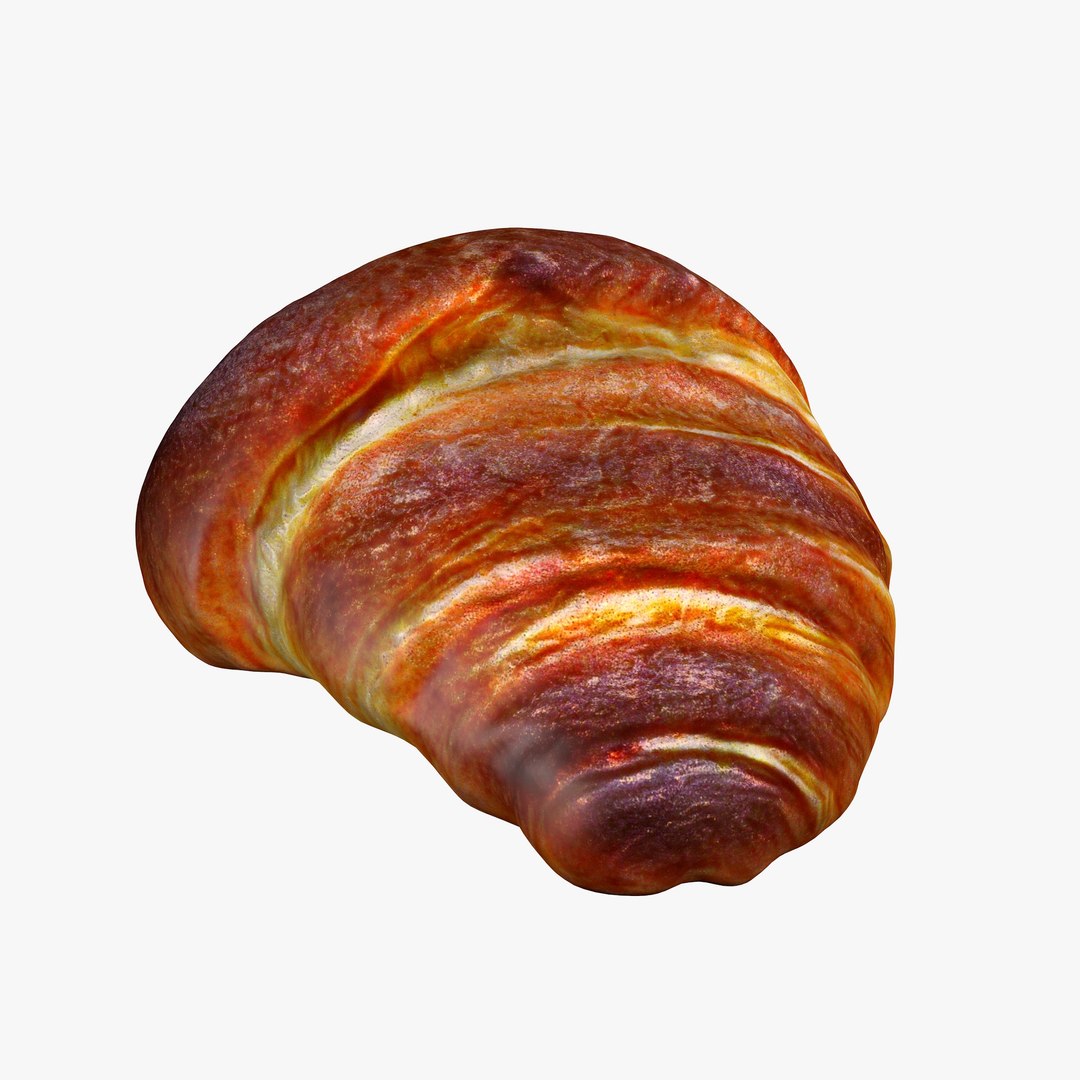 Realistic croissant No 1 3D model - TurboSquid 2156856