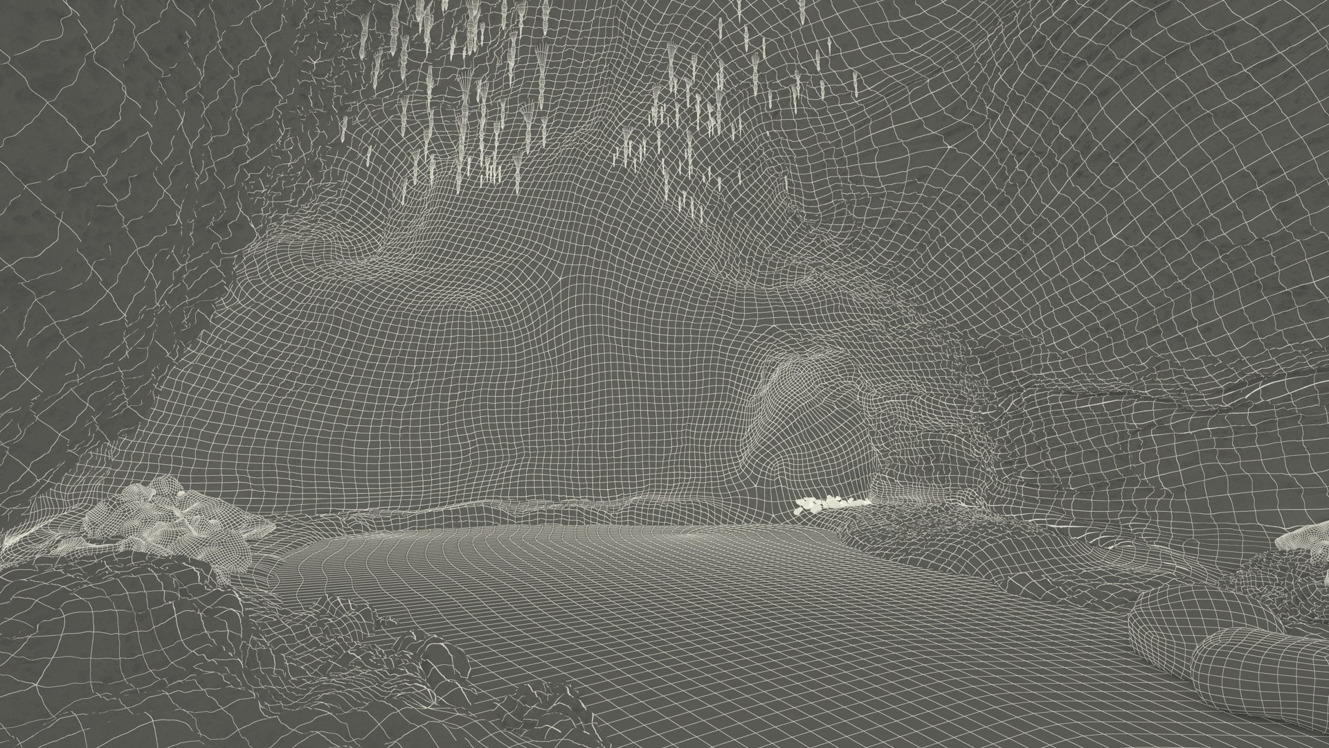 Cave With Underground Lake 3D Model - TurboSquid 2069274