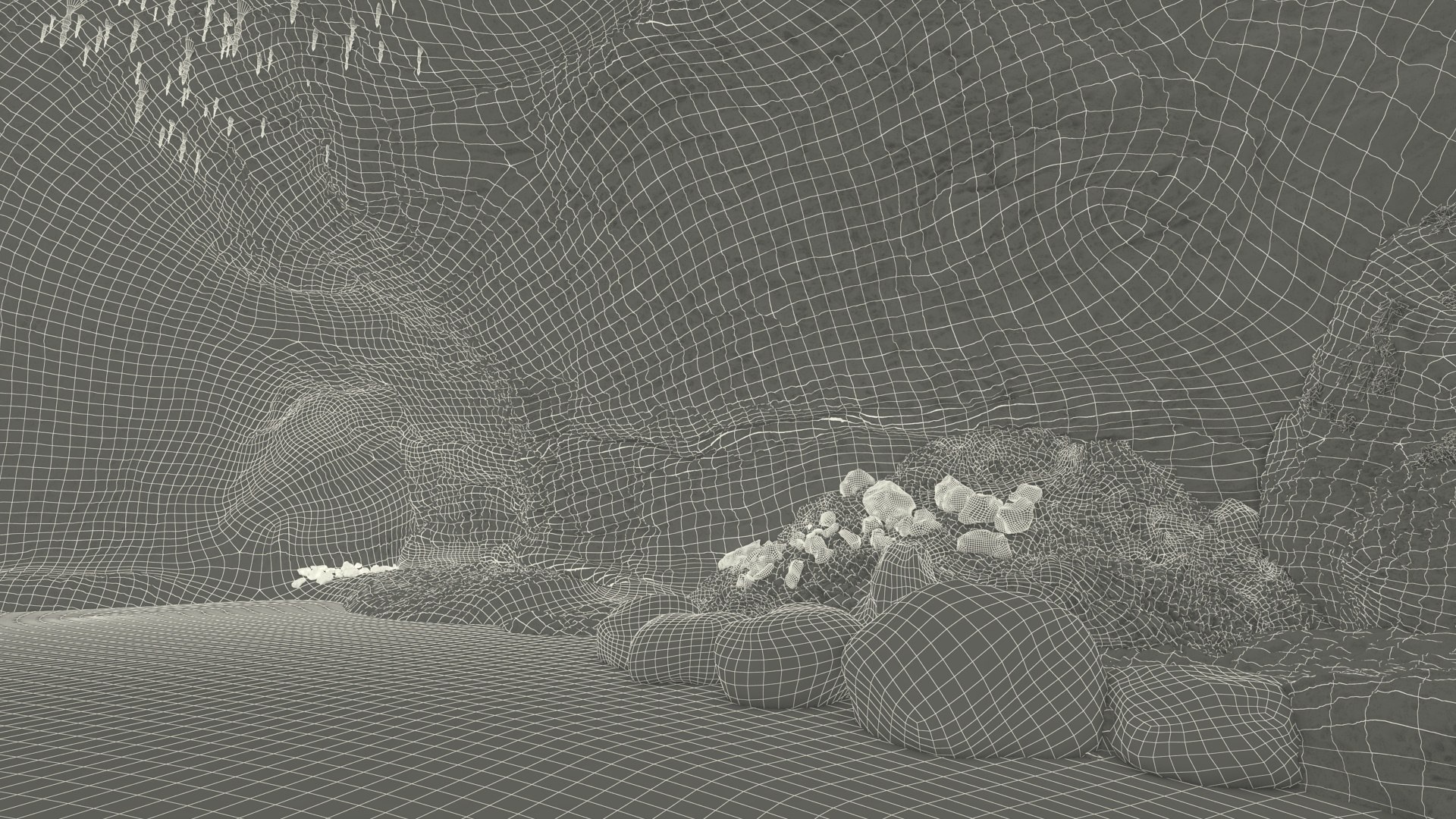 Cave With Underground Lake 3D Model - TurboSquid 2069274