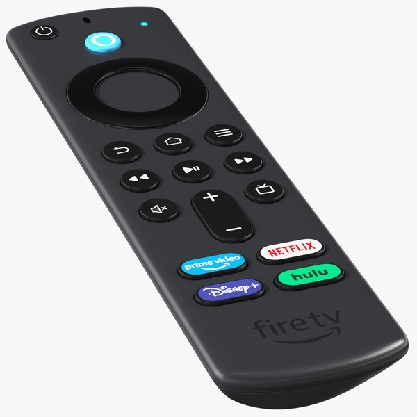 Amazon Fire TV Remote 3rd Gen 3D model - TurboSquid 1801911