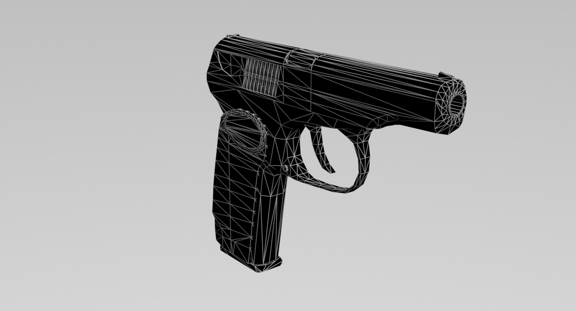 Russian Pistol Pmm 3d Max