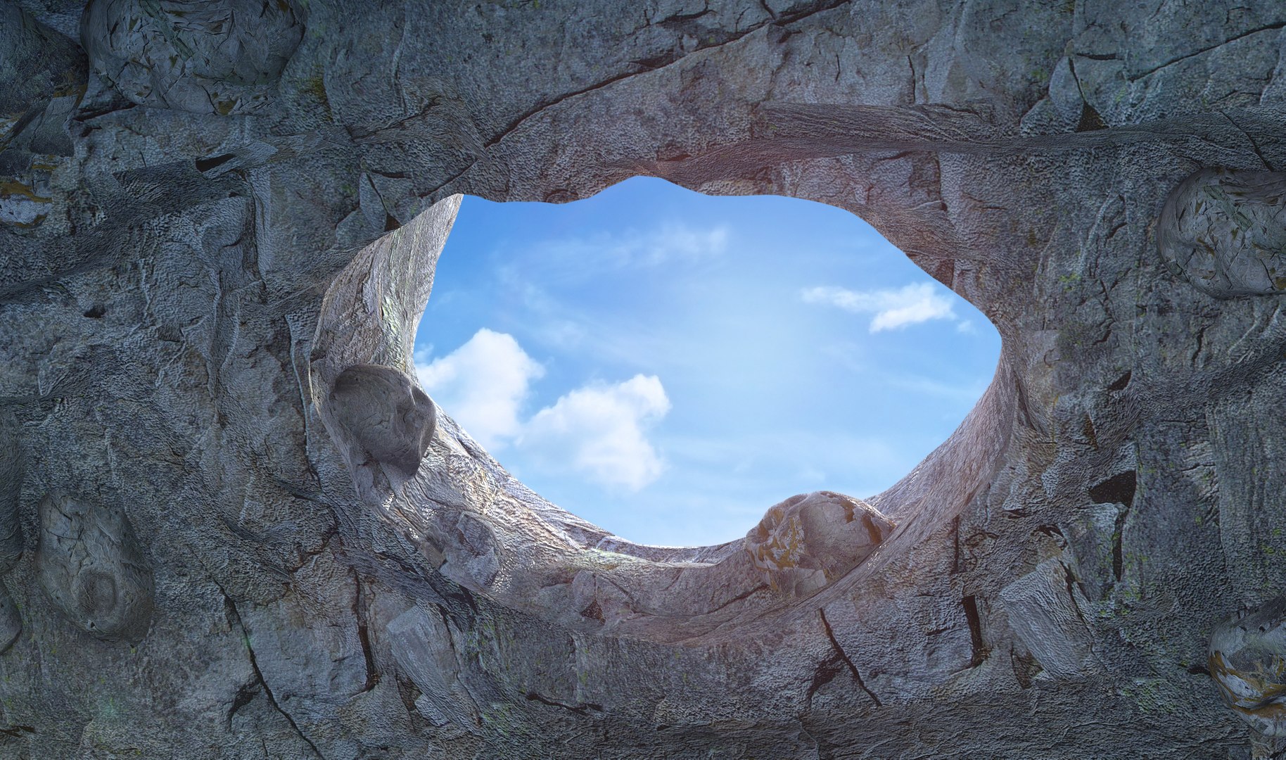 Cave Seascape Sea 3D Model - TurboSquid 1312557