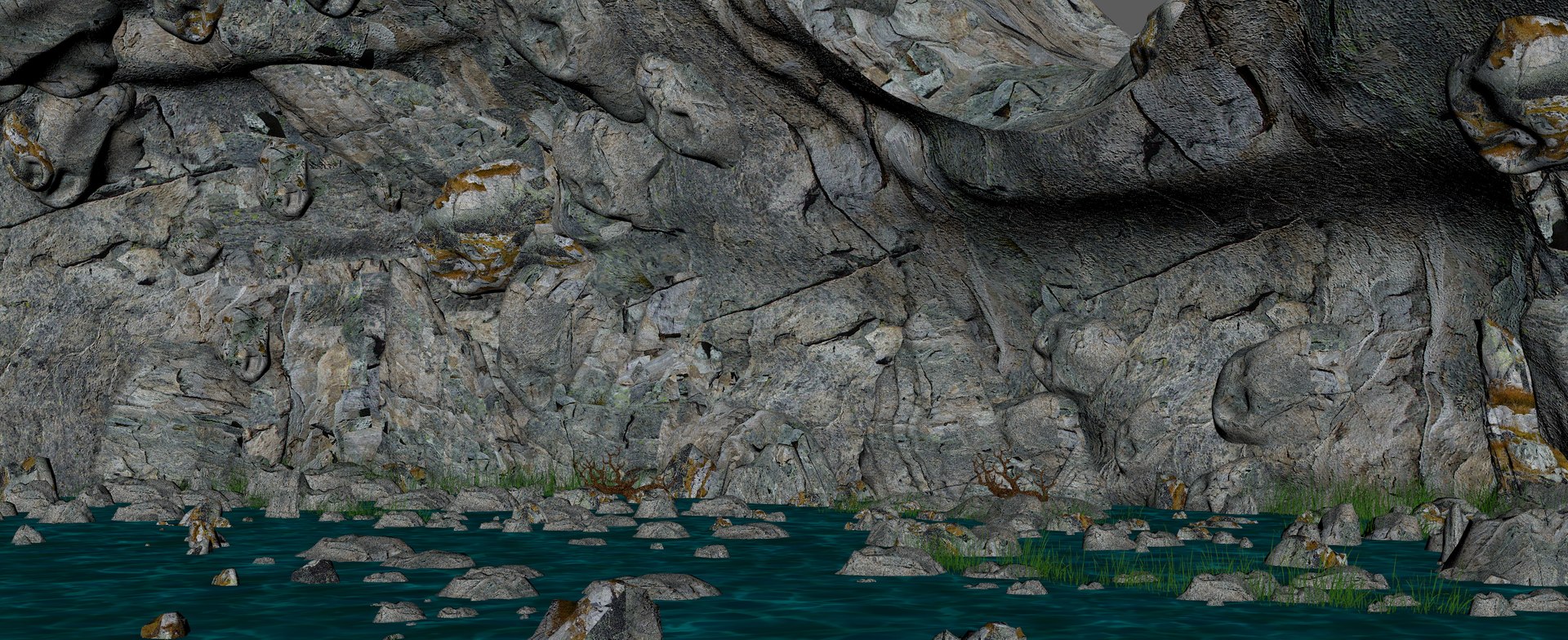 Cave Seascape Sea 3D Model - TurboSquid 1312557