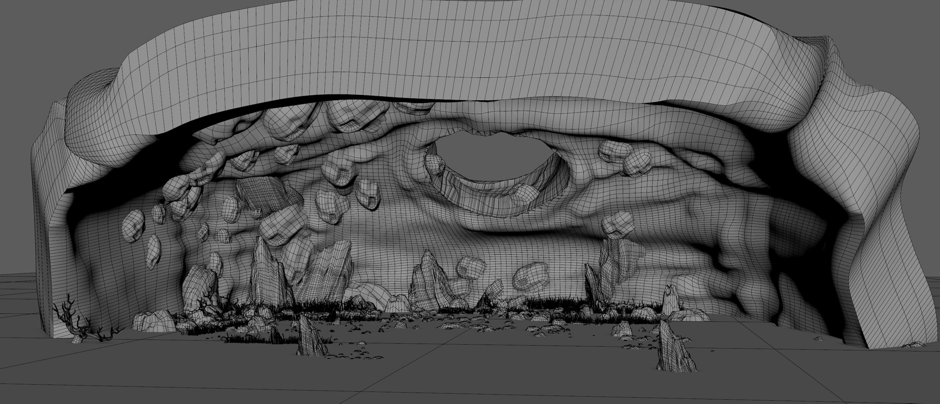 Cave Seascape Sea 3D Model - TurboSquid 1312557