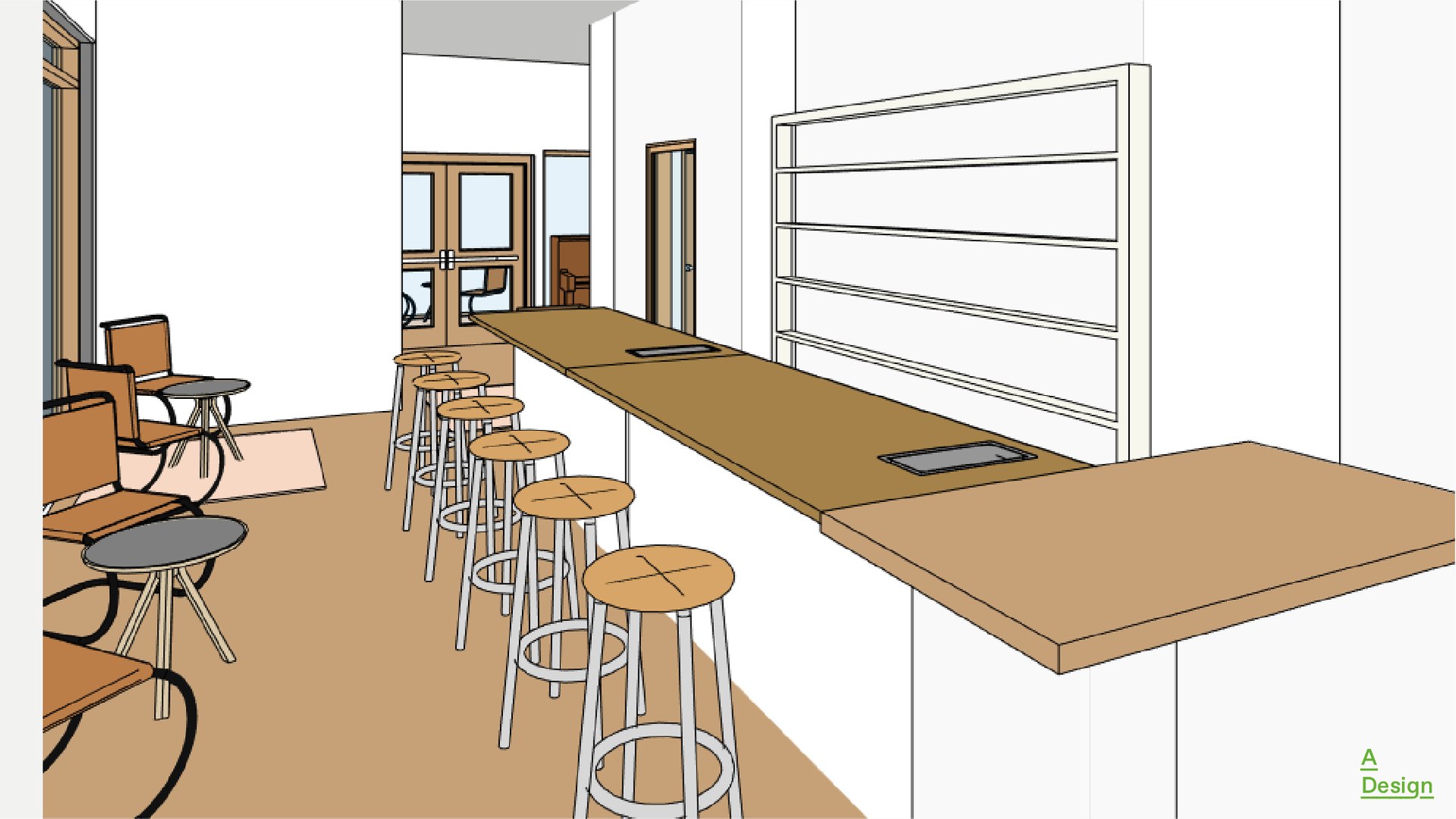 3D Fast-food - Revit Model Model - TurboSquid 2017868