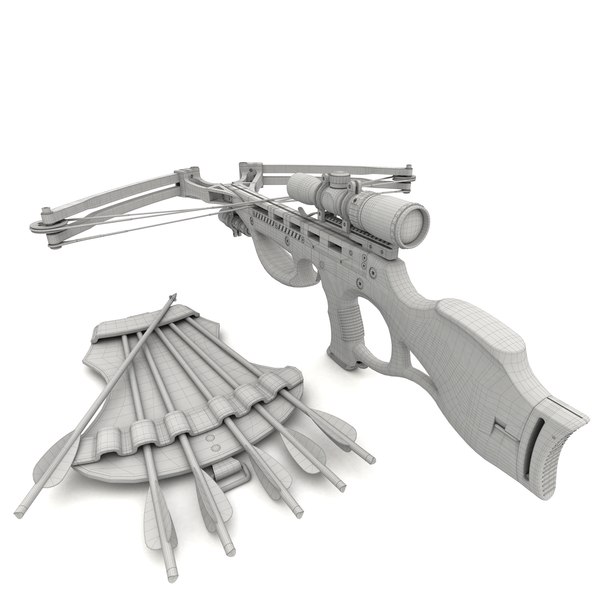 Compound crossbow model - TurboSquid 1712321