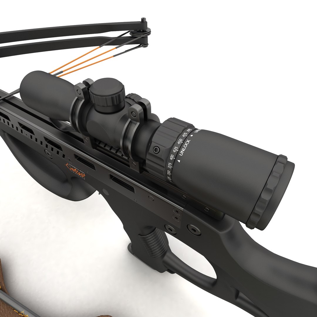 Compound Crossbow Model - TurboSquid 1712321