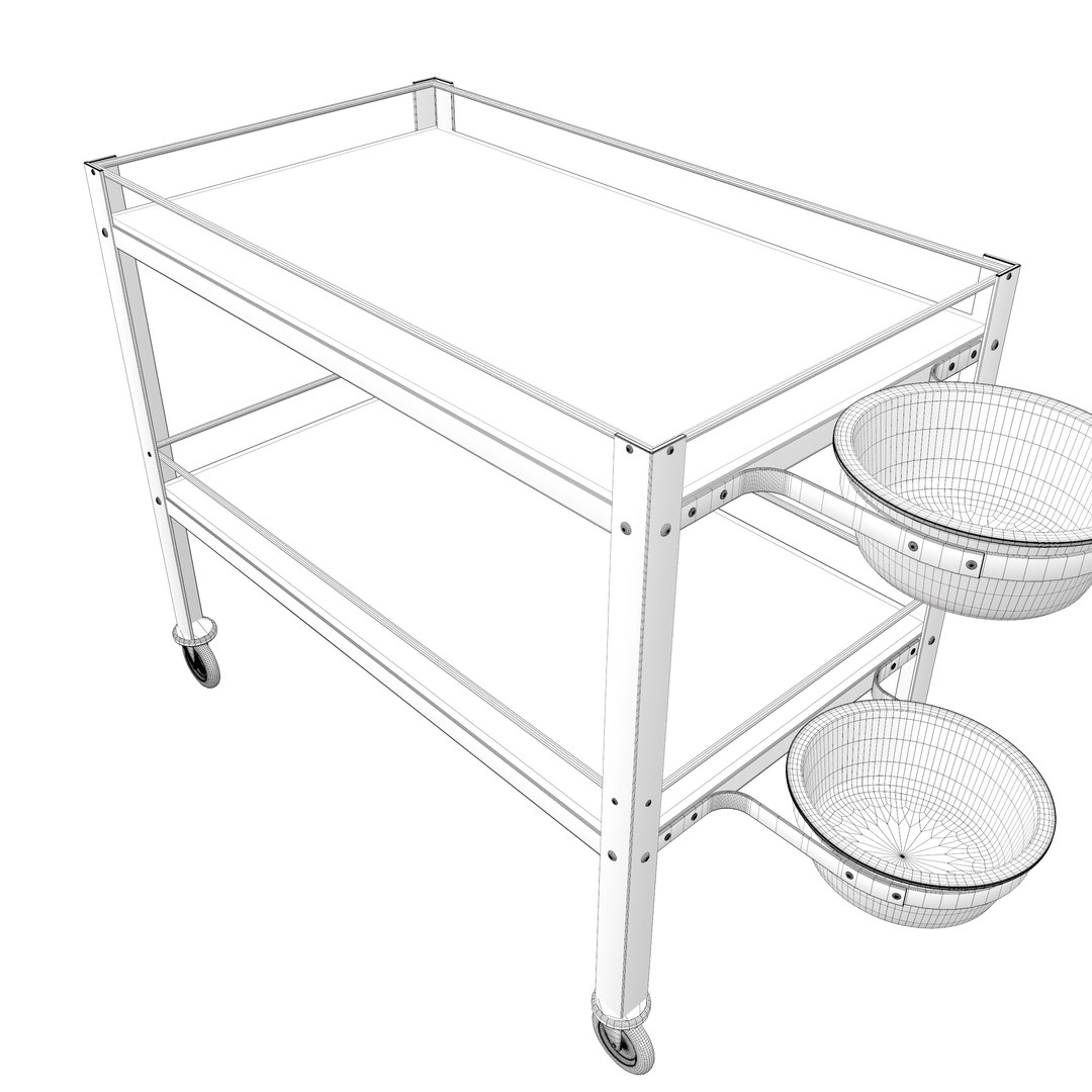 3D Utility Cart - TurboSquid 2130255