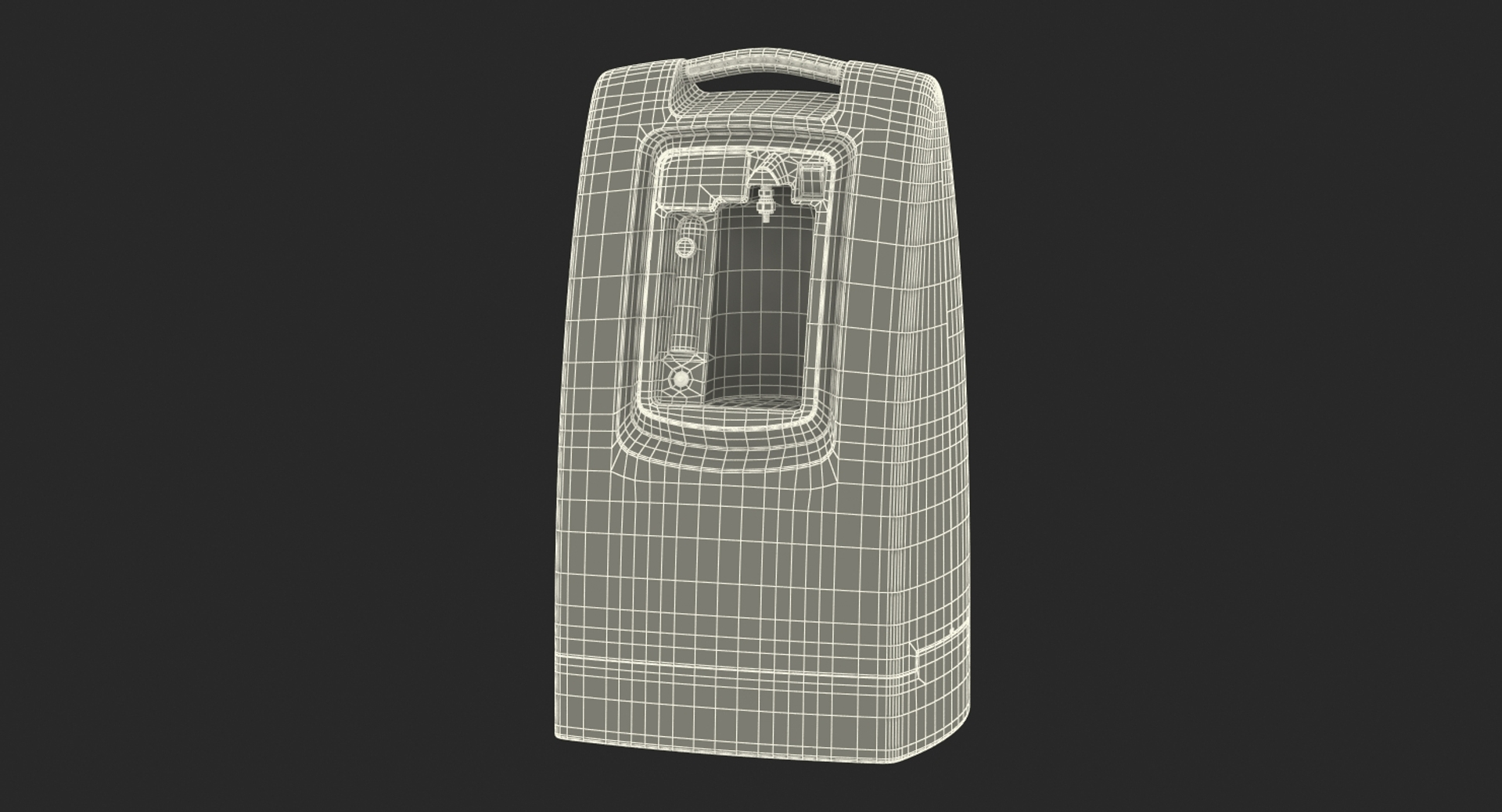 3D Oxygen Concentrator - TurboSquid 1277958
