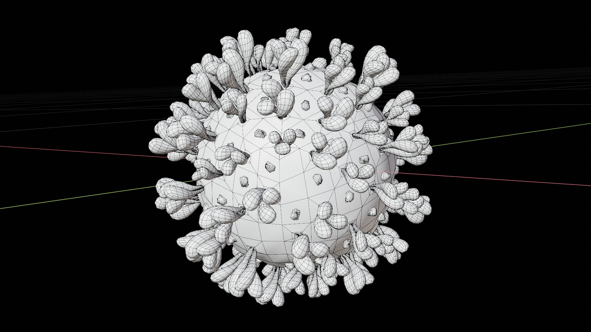 3D Model Virus COVID-19 - TurboSquid 1735191