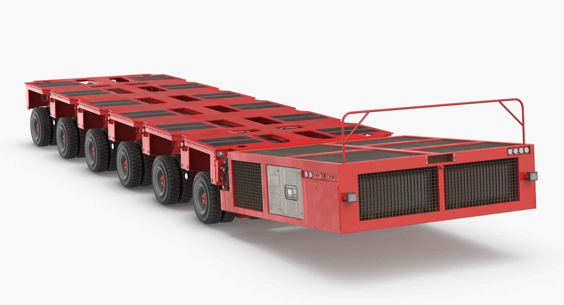 3D 6 axle lines modular - TurboSquid 1652235