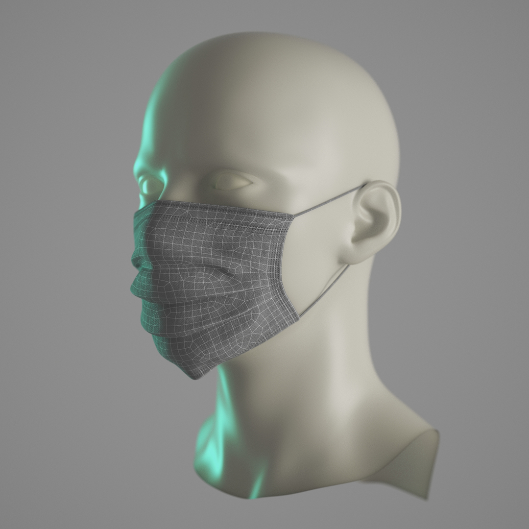 Protective Mask 3D Model - TurboSquid 1725914
